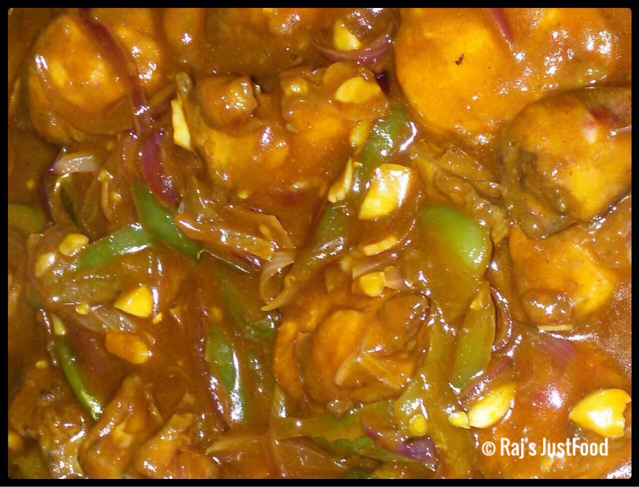 Easiest Way To Cook Restaurant Style Chilli Chicken - Raj's JustFood